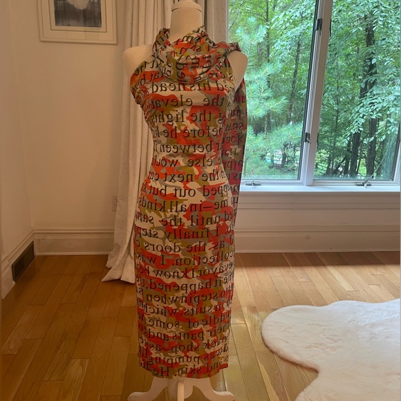 Alexander McQueen | Dresses | Alexander Mcqueen 99s Silk Dress ...